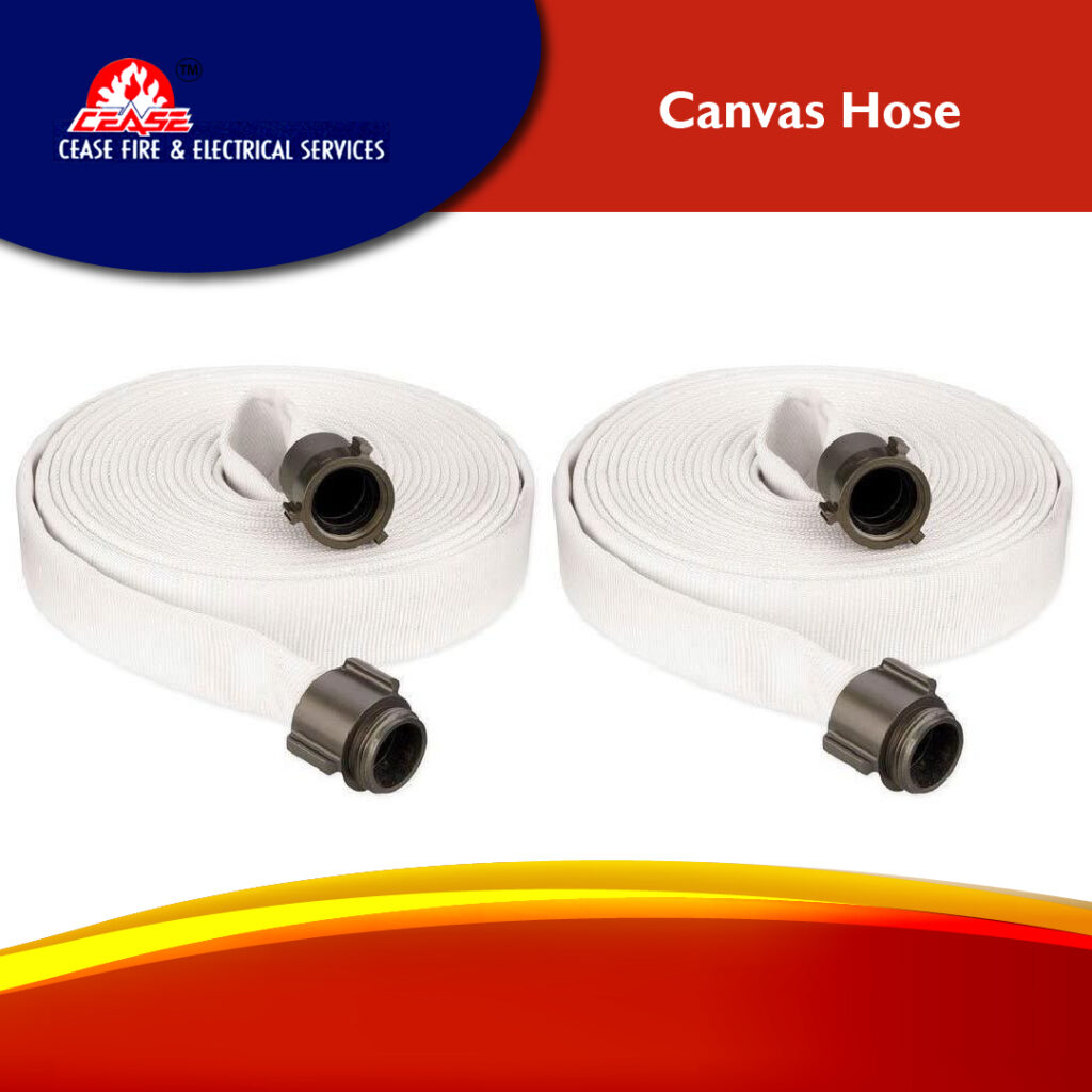 Canvas Hose - Cease Fire and Electrical Services