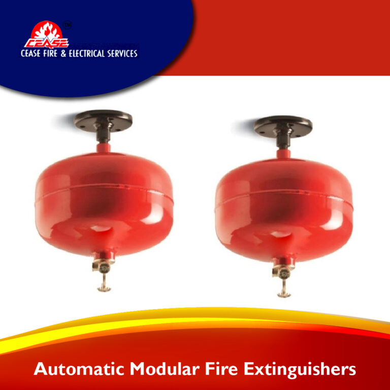 Automatic Modular Fire Extinguishers - Cease Fire and Electrical Services