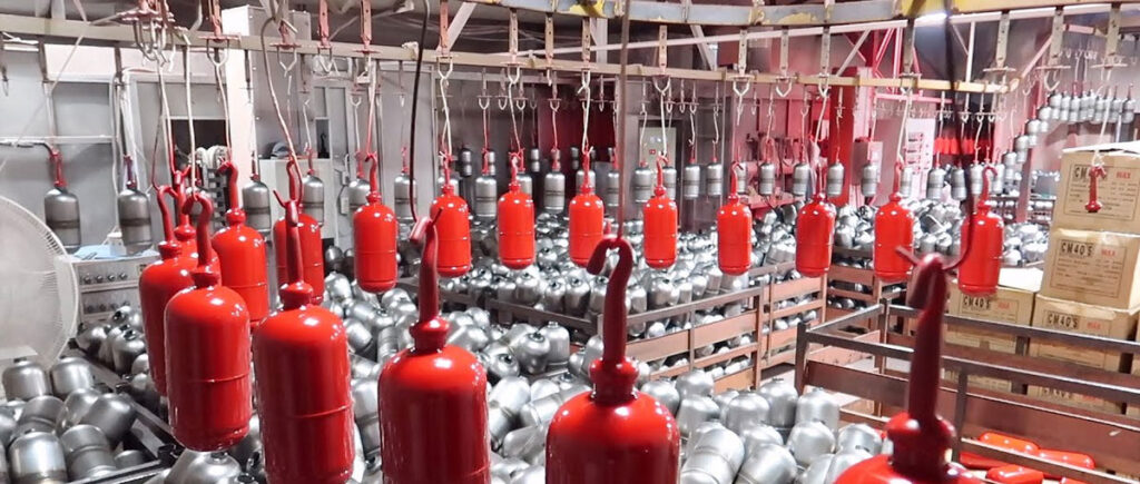 Fire Extinguishers for Factories - Cease Fire and Electrical Services