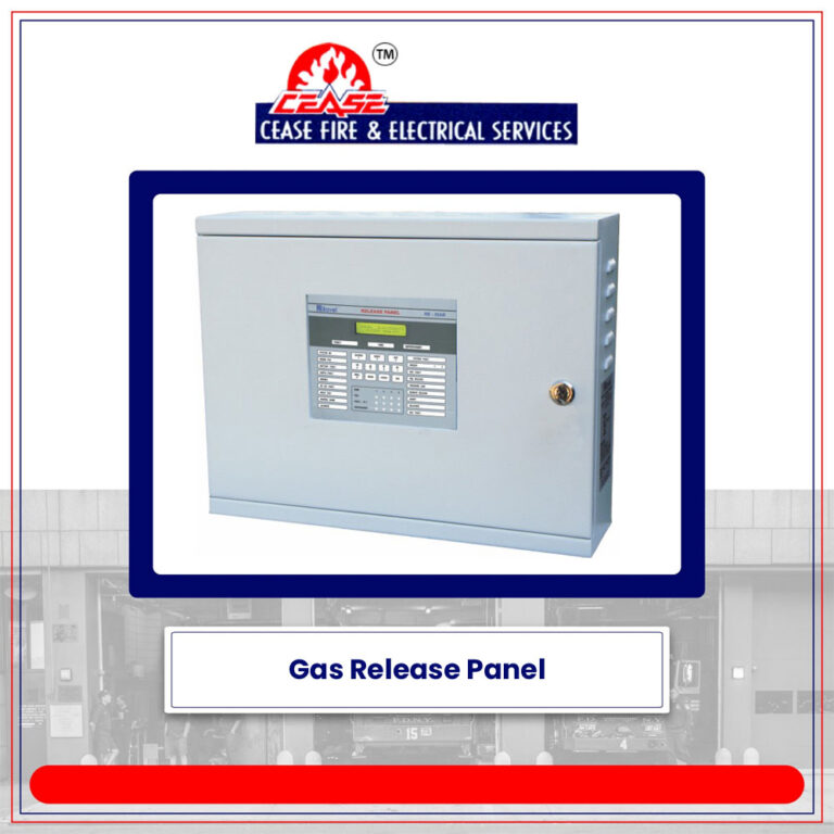 Gas Release Panel - Cease Fire and Electrical Services