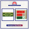 Emergency Sign Boards - Cease Fire and Electrical Services